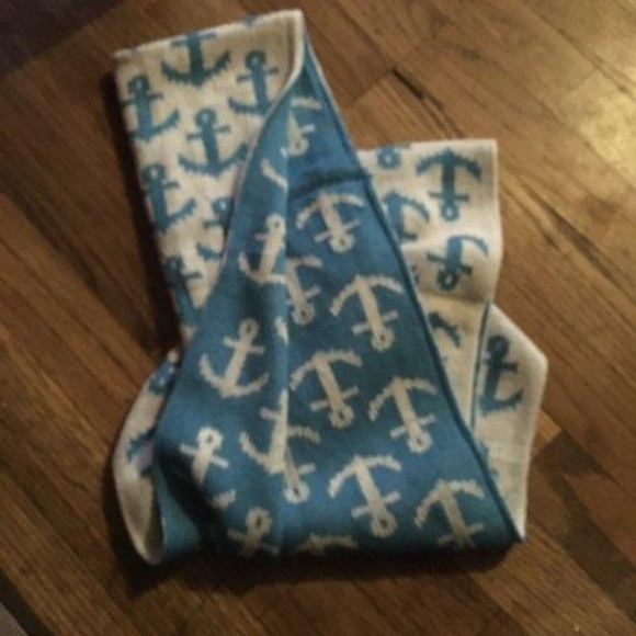 Accessories | Reversible Anchor Scarf | Poshmark